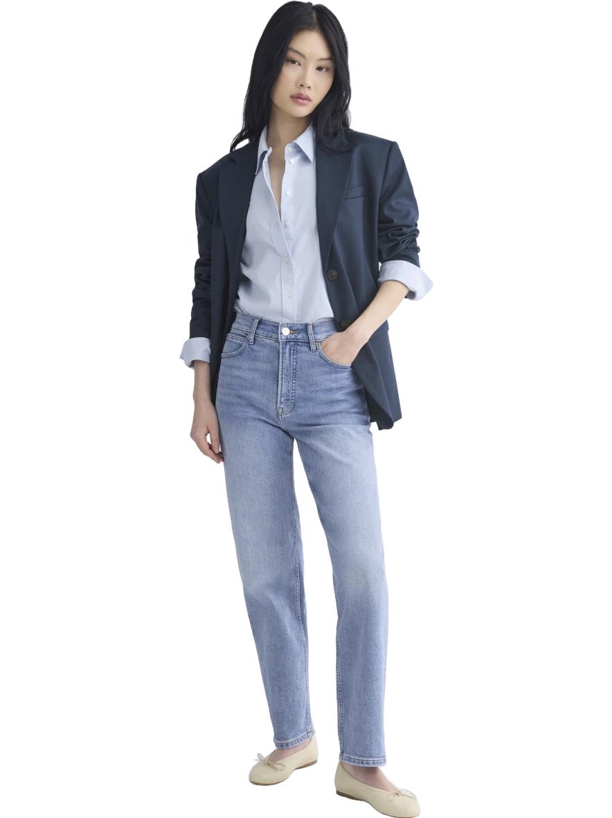 EVERLANE Way-High® Straight-Leg Jeans